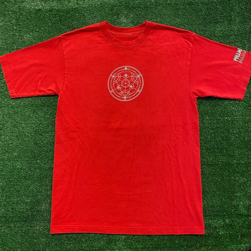Full Metal Alchemist Rune Vintage Anime T-Shirt - Gem